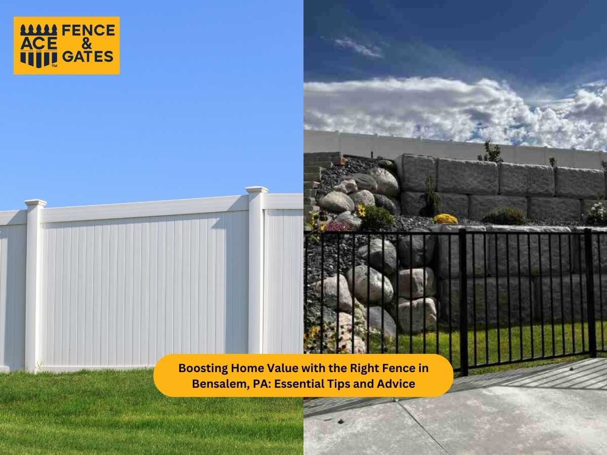 Boosting Home Value with the Right Fence in Bensalem, PA